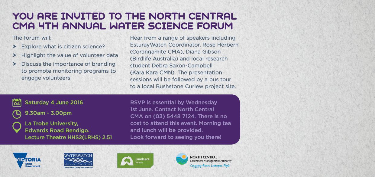 4 June 2016 – Citizen Science Forum – Connecting Country