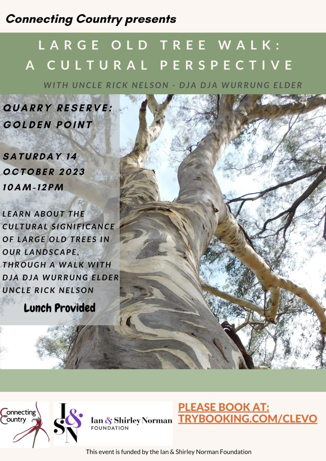 Large old tree walk: with Uncle Rick Nelson – Connecting Country