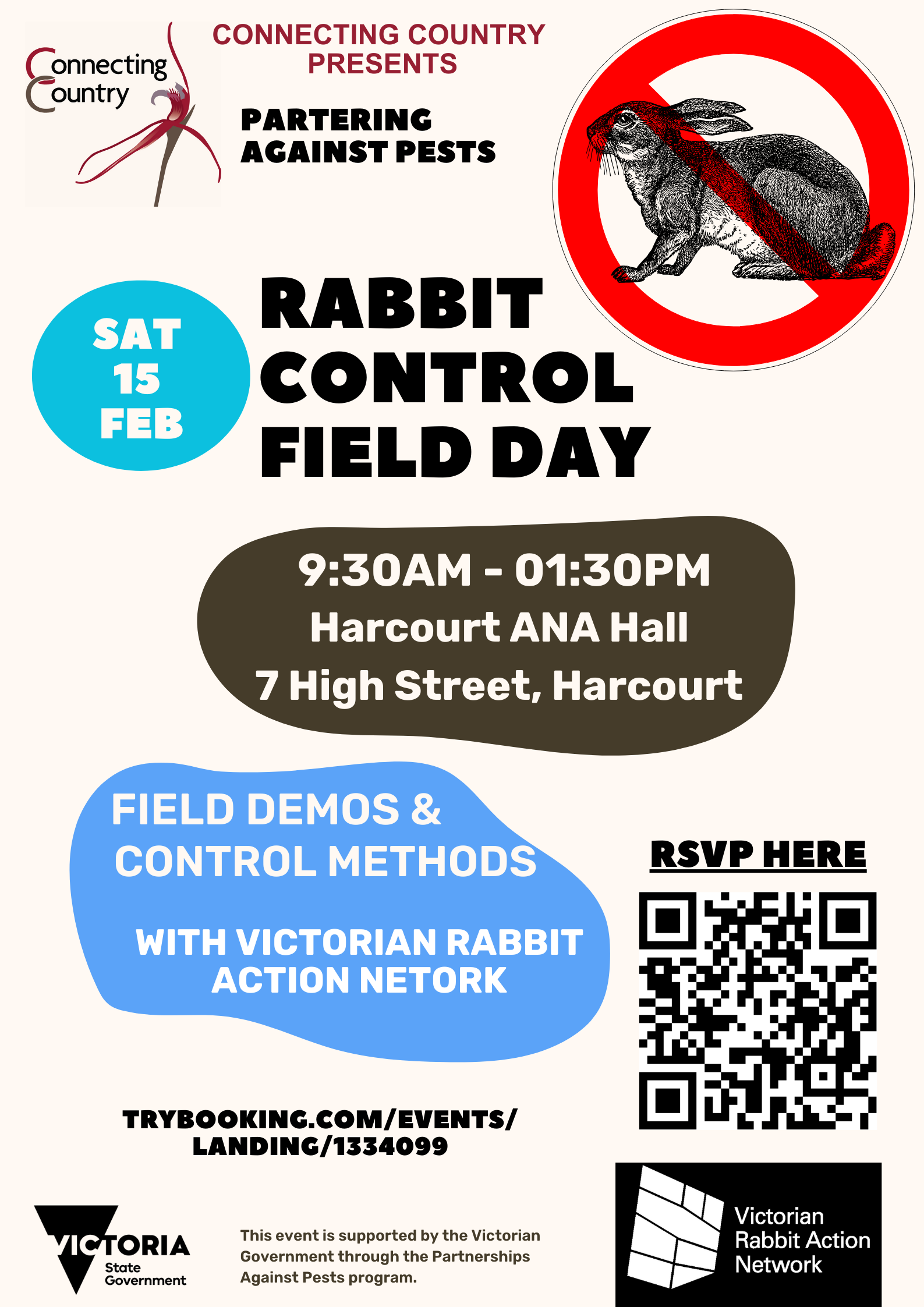 Partnering against Pests: Rabbit control field day – Connecting Country